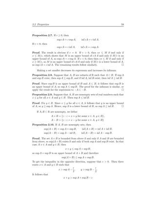 Supremum And Infimum | PDF