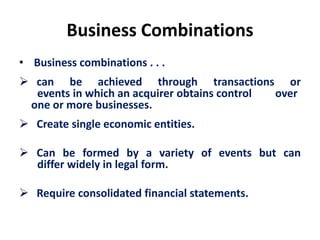 Chapter 2: Consolidation of Financial Information | PPTX