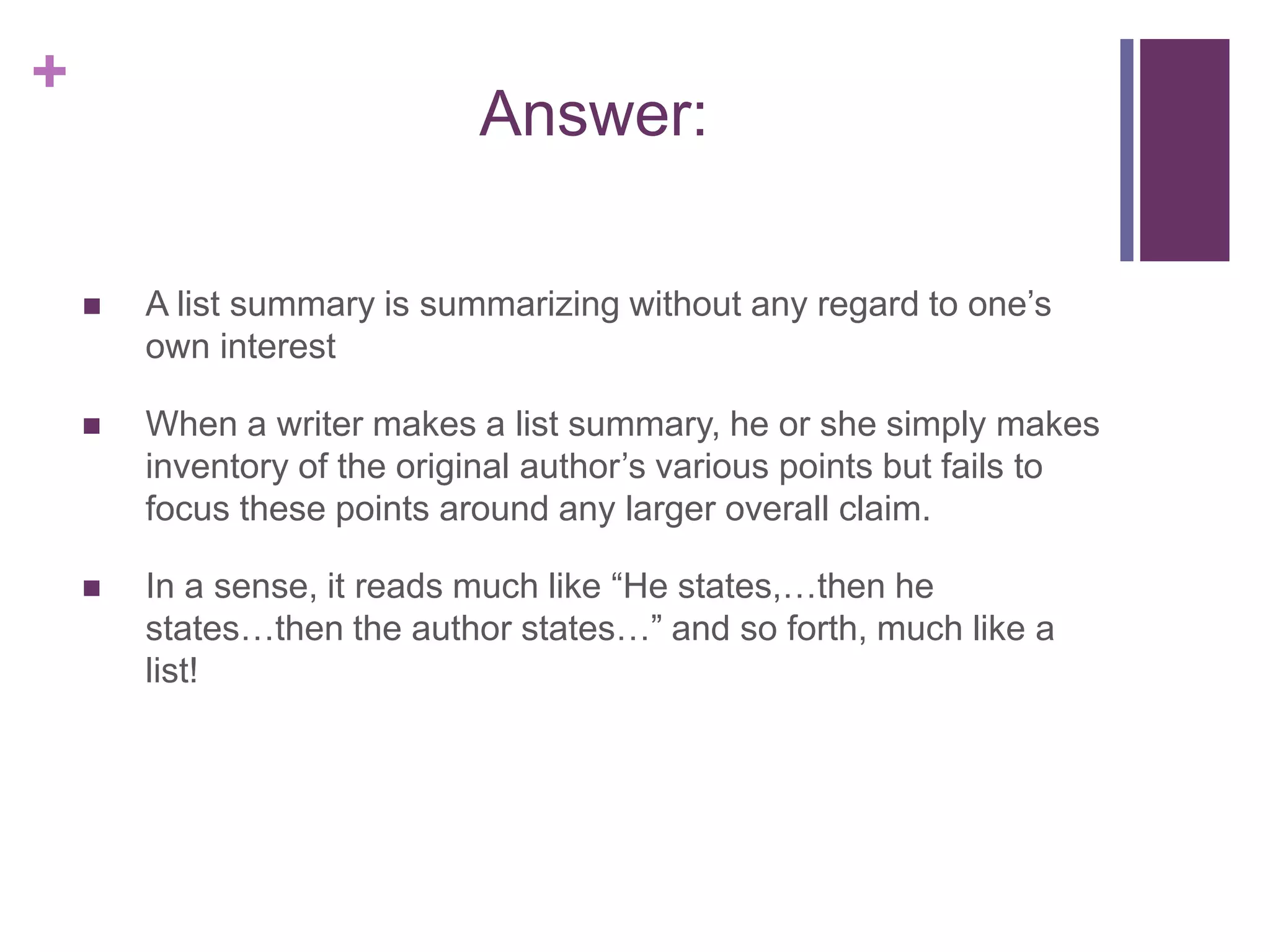 They Say, I Say: Chapter 2 | PPTX