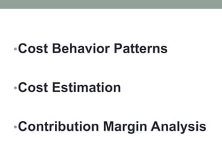 Managerial accounting | PPTX
