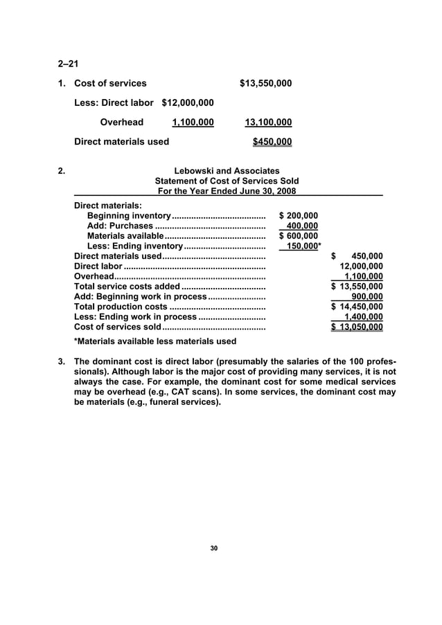 Chapter 2 Basic Management Accounting Concepts | PDF