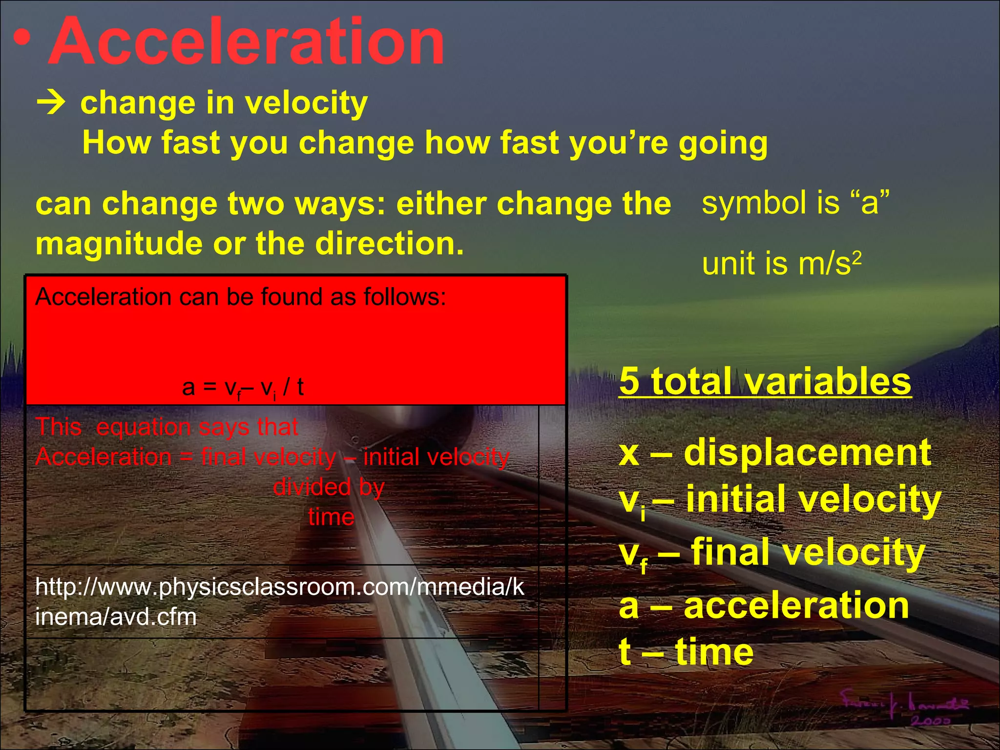 1D Kinematics Notes | PPT | Physics | Science
