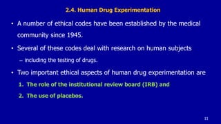 Ch 2. ethical issues in health care | PPTX
