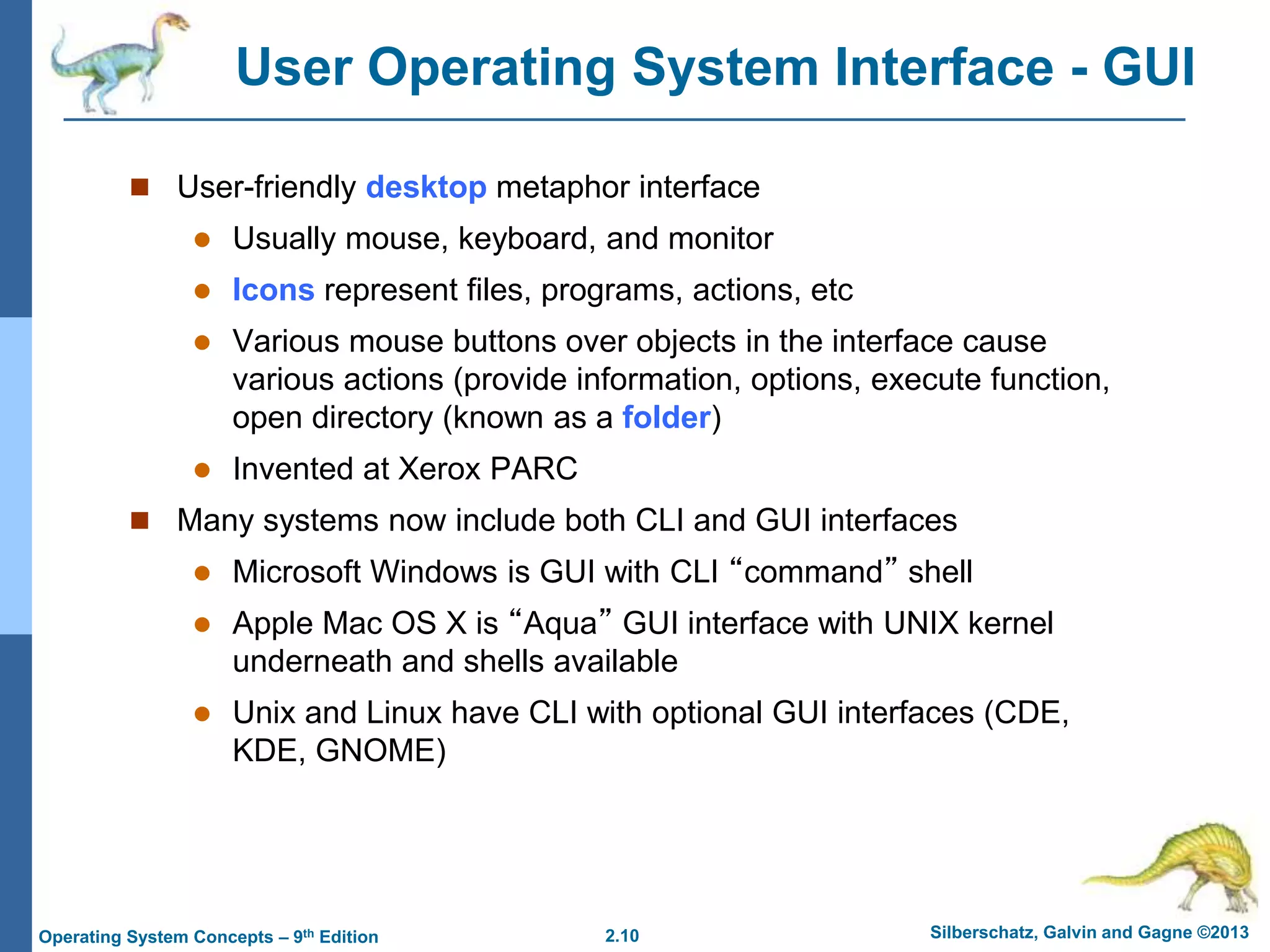 Operating-System Structures | PPT