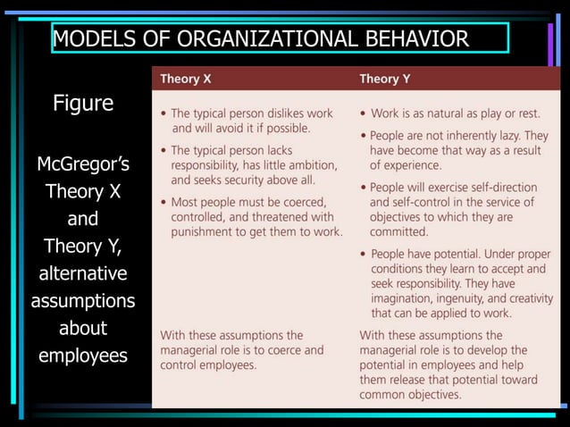 Models of Organizational Behavior Ch 2.ppt