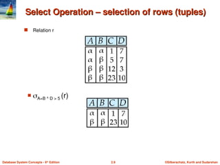 chapter tow database system concepts seven edition | PPT