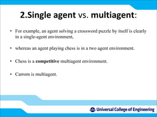 Artificial intelligence what is agent and all about agent | PPT