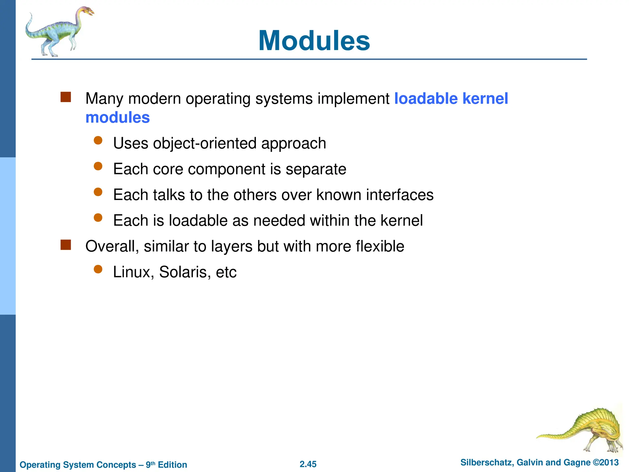operating system structures by silberschastz | PPT
