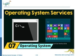operating system structures by silberschastz | PPT