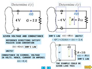 Ohms law from Basic Engineering Circuit Analysis | PPT