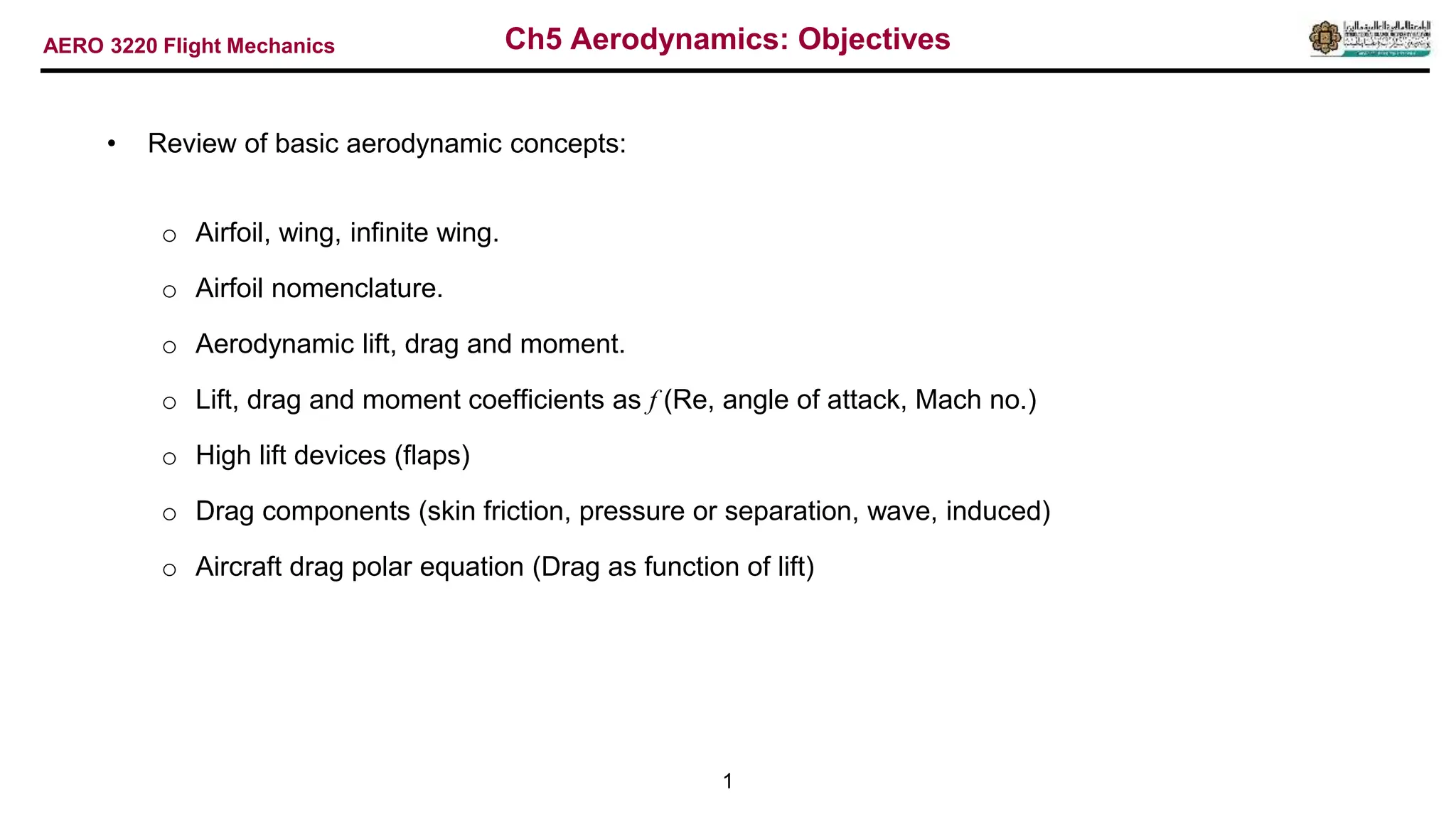 chapter 5 the Aerodynamis of the Airplane | PPTX