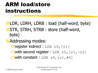ch2-arm-1.ppt | Programming Languages | Computing