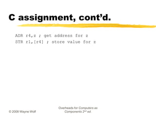 ch2-arm-1.ppt | Programming Languages | Computing