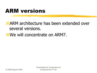 ch2-arm-1.ppt | Programming Languages | Computing