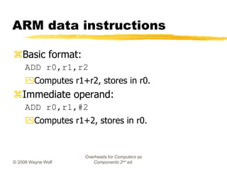 ch2-arm-1.ppt | Programming Languages | Computing
