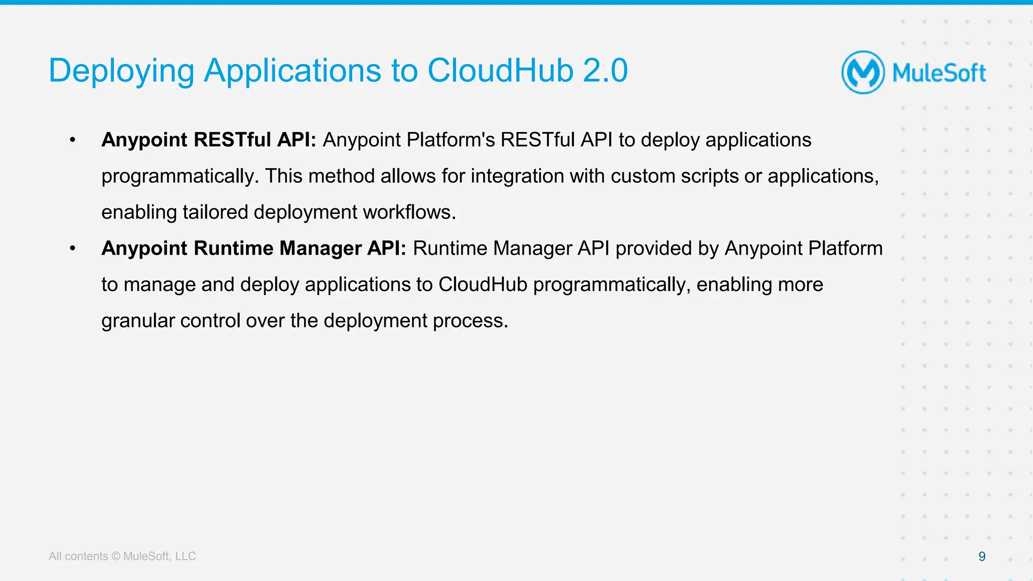 Implementing CloudHub 2.0 CI/CD Pipeline with Bitbucket Integration | PPTX