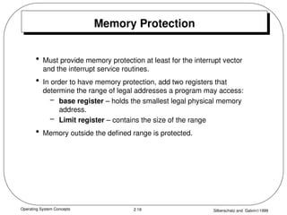 ch2 - Computer-System Structures Operating system | PPT