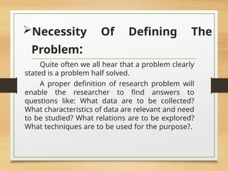 Ch2-Defining the Research Problem سلايدز فقط.ppt