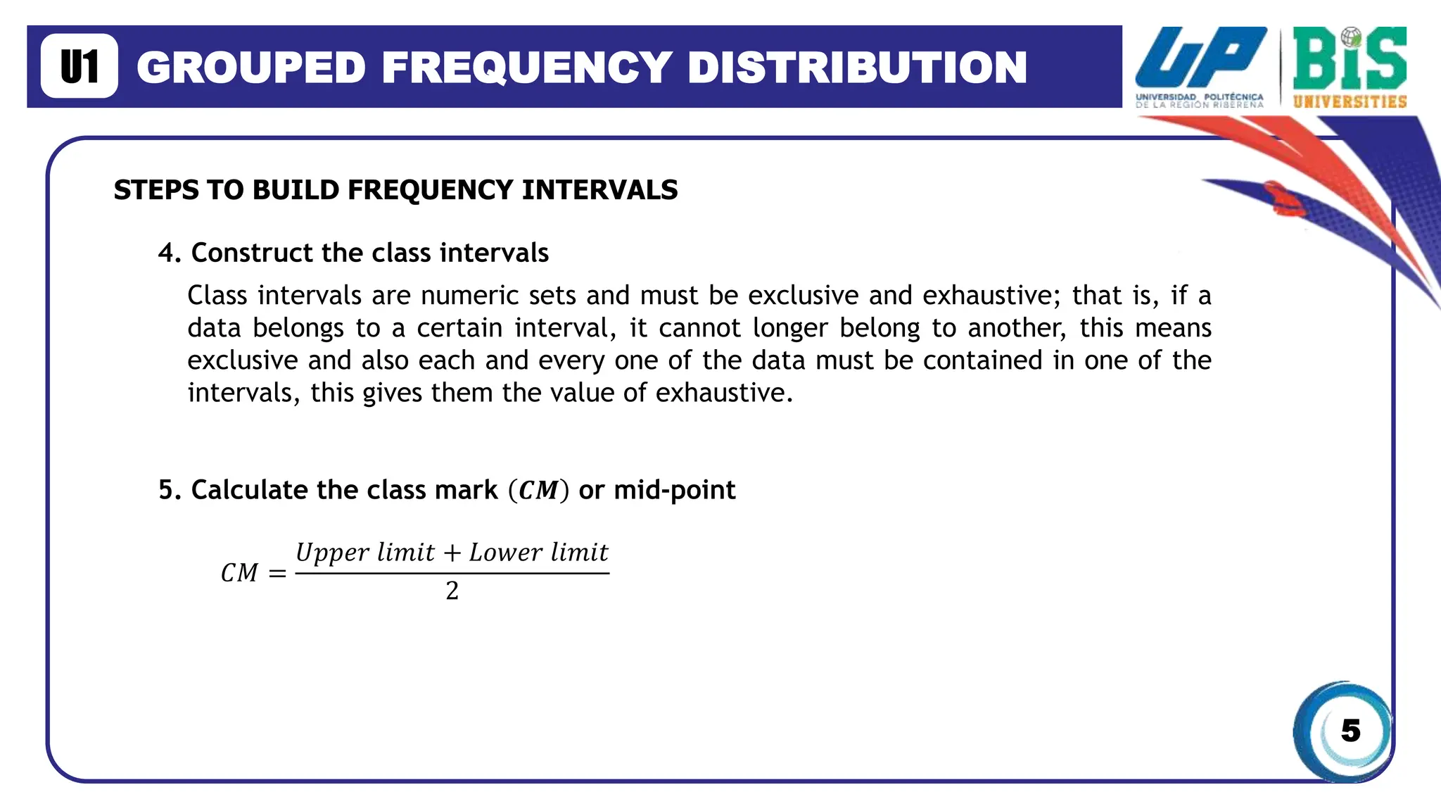 Probability and Statistics: Grouped Frequency Distribution | PPTX