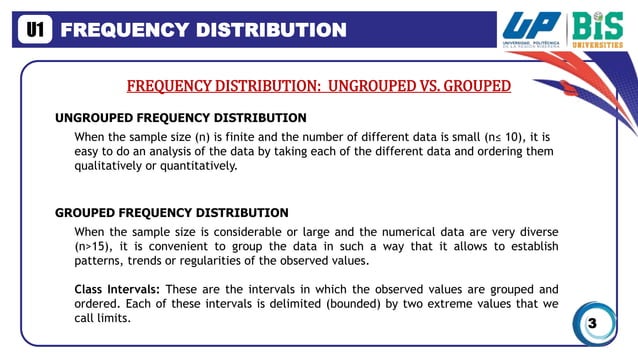 Probability and Statistics: Grouped Frequency Distribution | PPTX