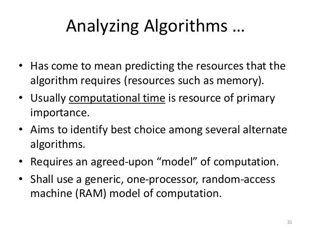 Algorithms - "Chapter 2 getting started"