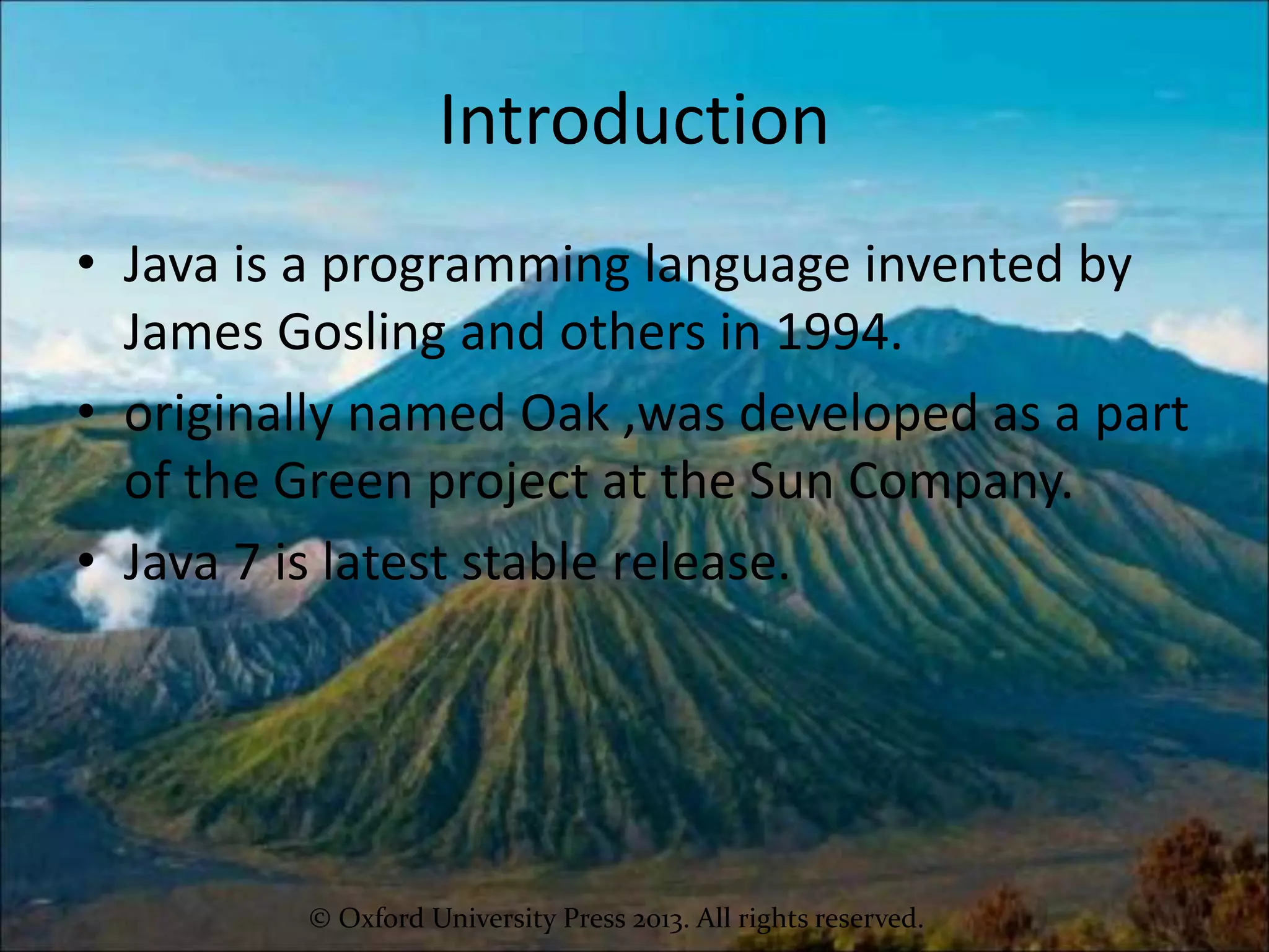 GETTING STARTED WITH JAVA(beginner) | PPT