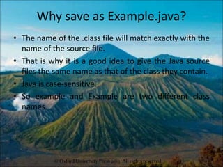 GETTING STARTED WITH JAVA(beginner) | PPT
