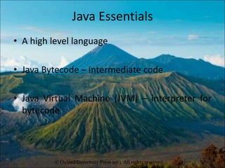 GETTING STARTED WITH JAVA(beginner) | PPT