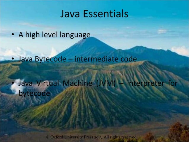 GETTING STARTED WITH JAVA(beginner) | PPT