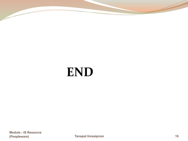 Chapter2 module 4 Peopleware | PPT