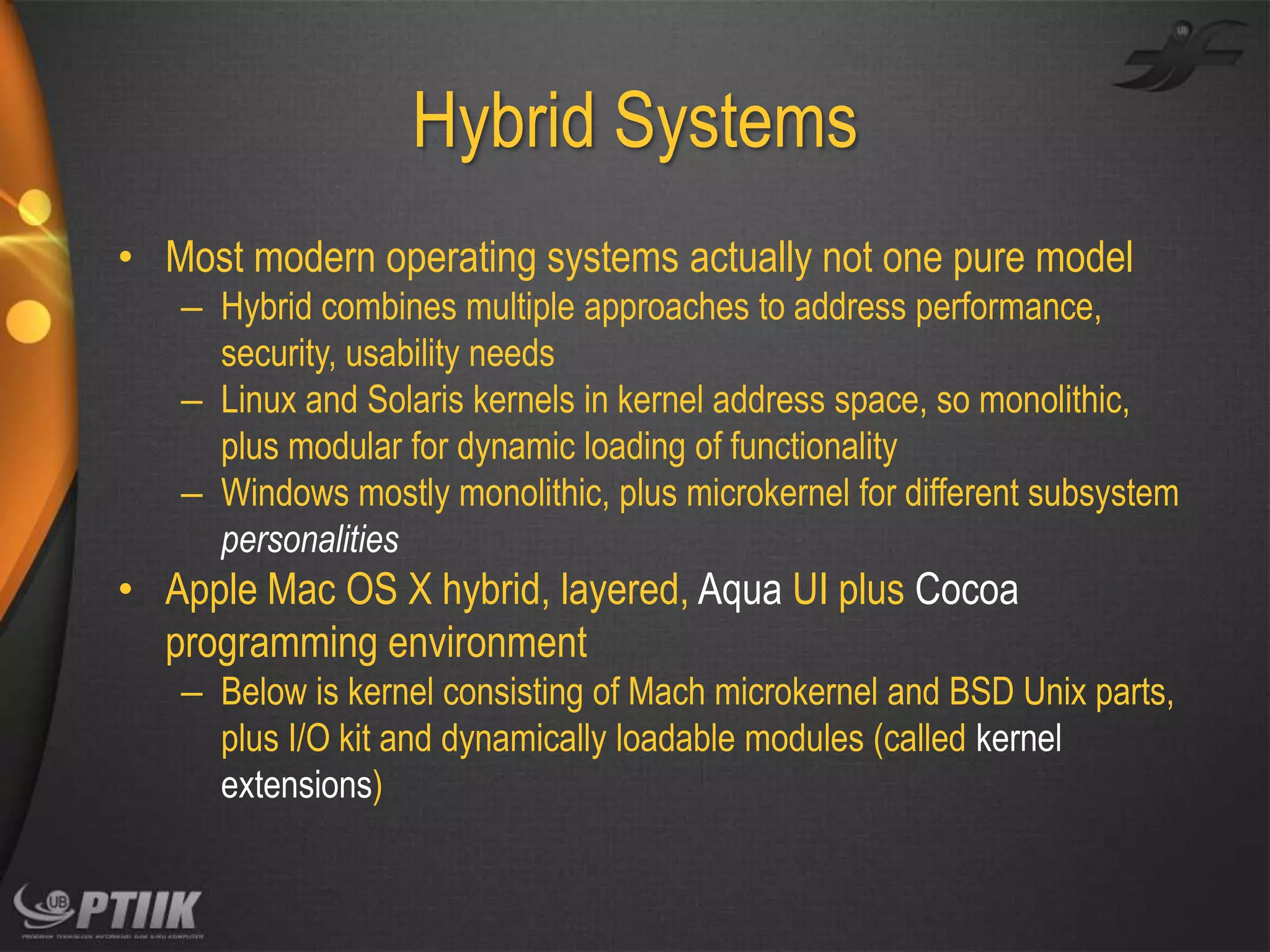 Ch2 operating-system structures | PDF