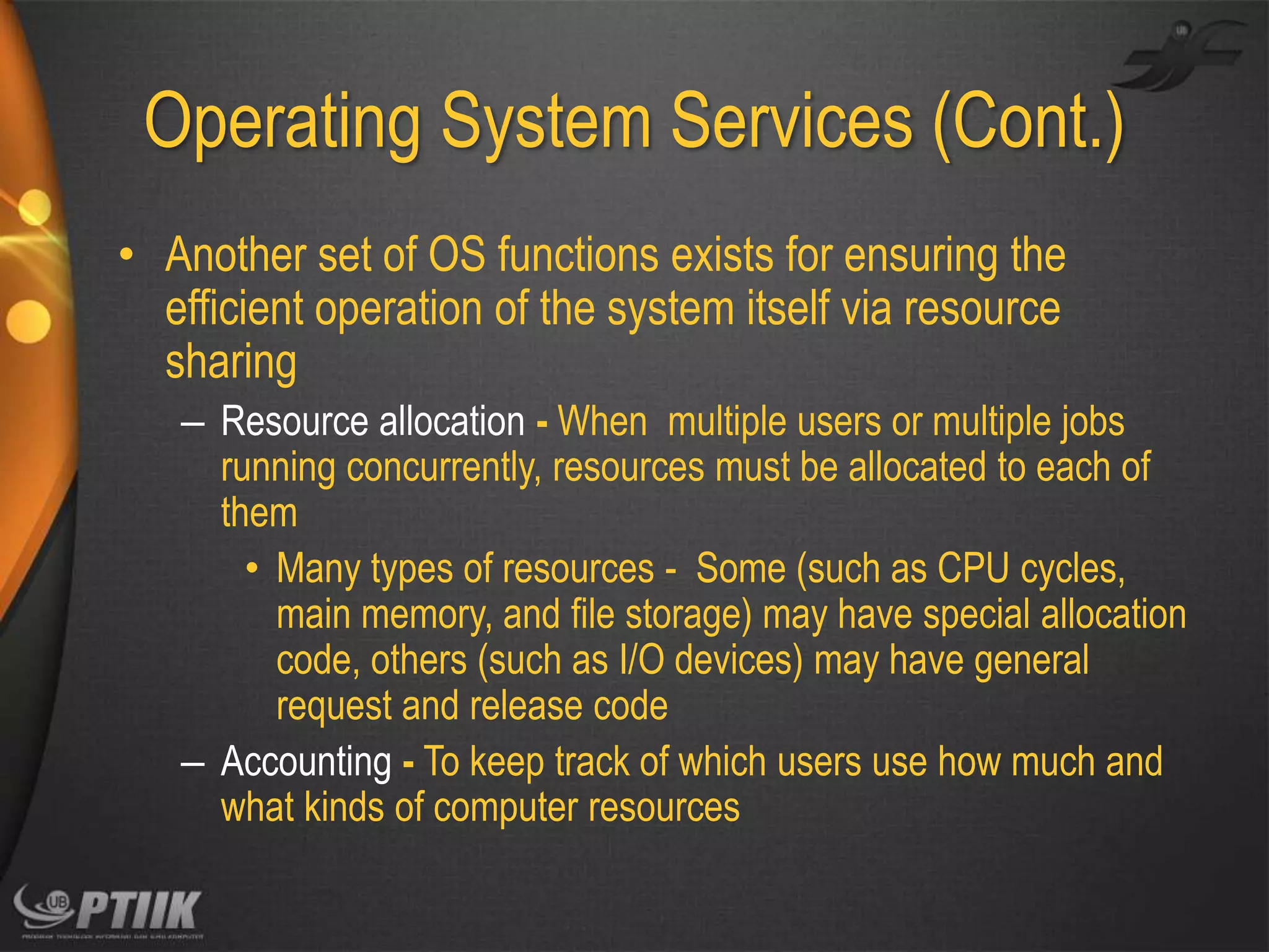 Ch2 operating-system structures | PDF