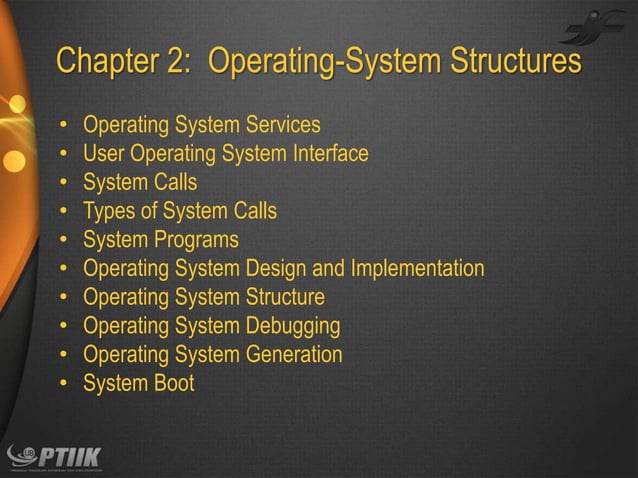 Ch2 operating-system structures | PDF