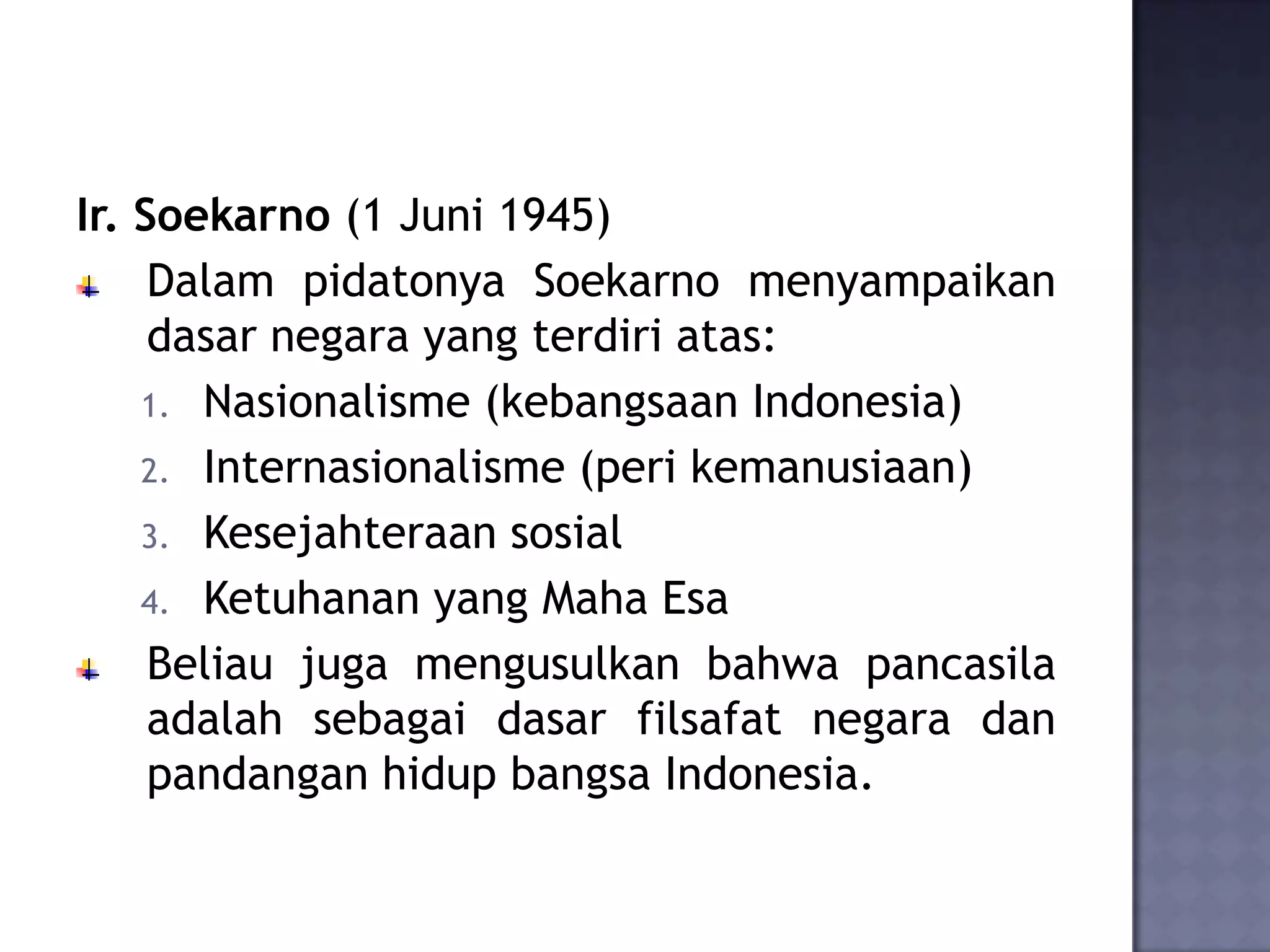 pancasila konteks sejarah indonesia | PPTX