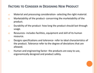 Ch 2 product design (1) | PPT