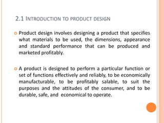 Ch 2 product design (1) | PPT