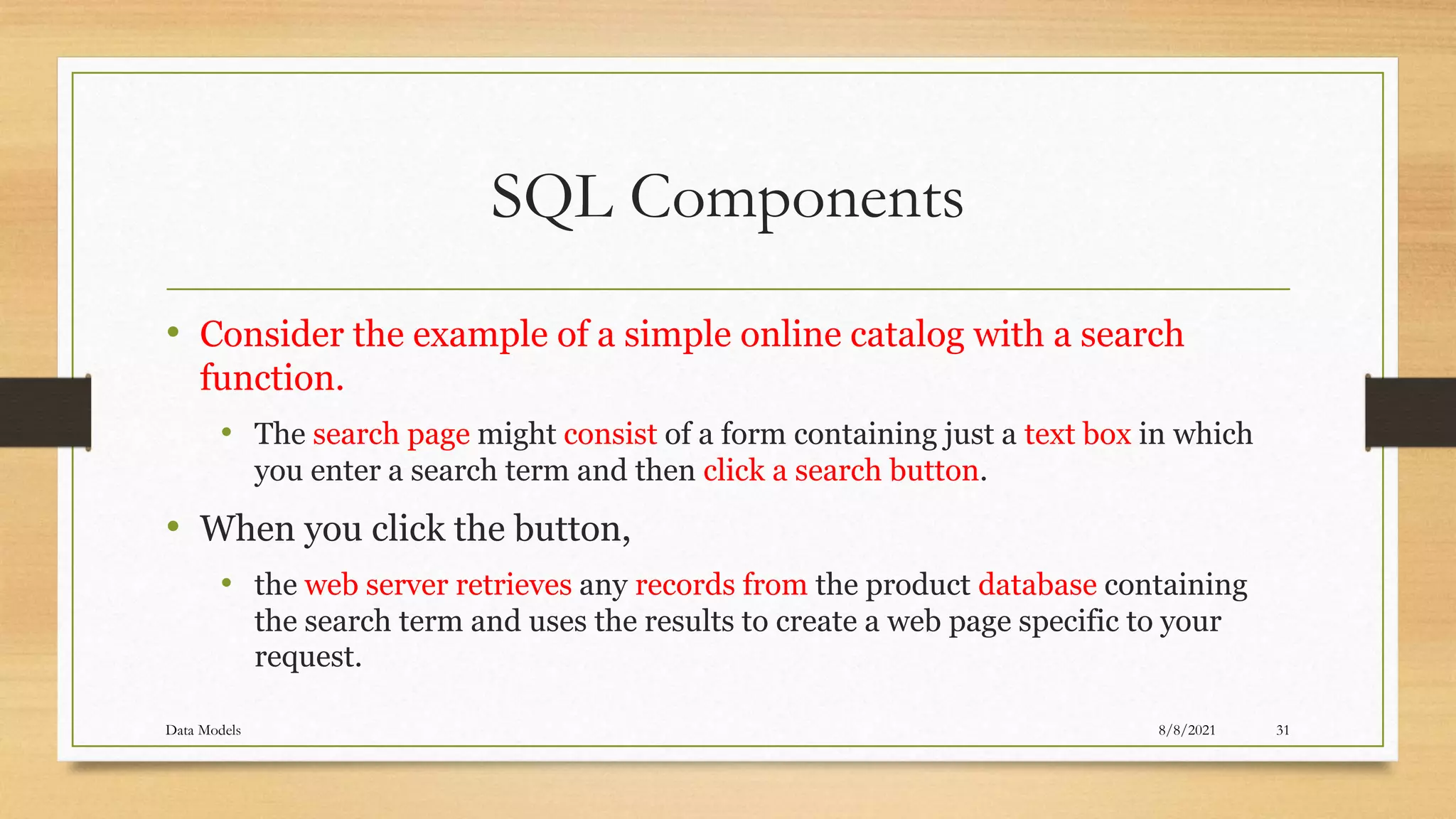 ch2-slide Data Models.pptx | Databases | Computer Software and Applications