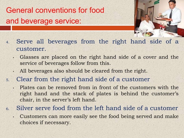 FOOD AND BEVERAGE PERSONNEL ATTRIBUTES, SKILLS AND KNOWLEDGE | PPTX ...