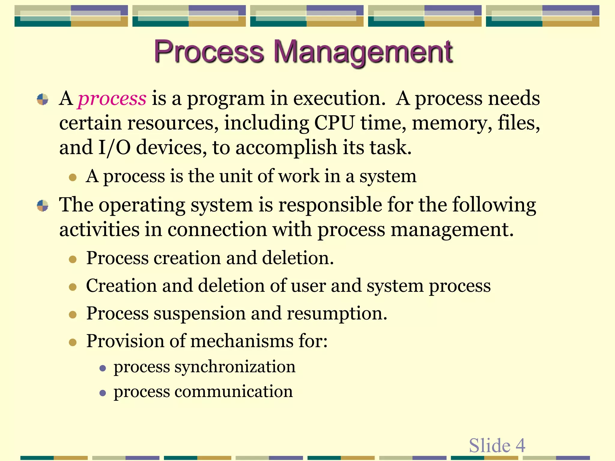 Ch2 system structure | PPT | Operating Systems | Computer Software and Applications