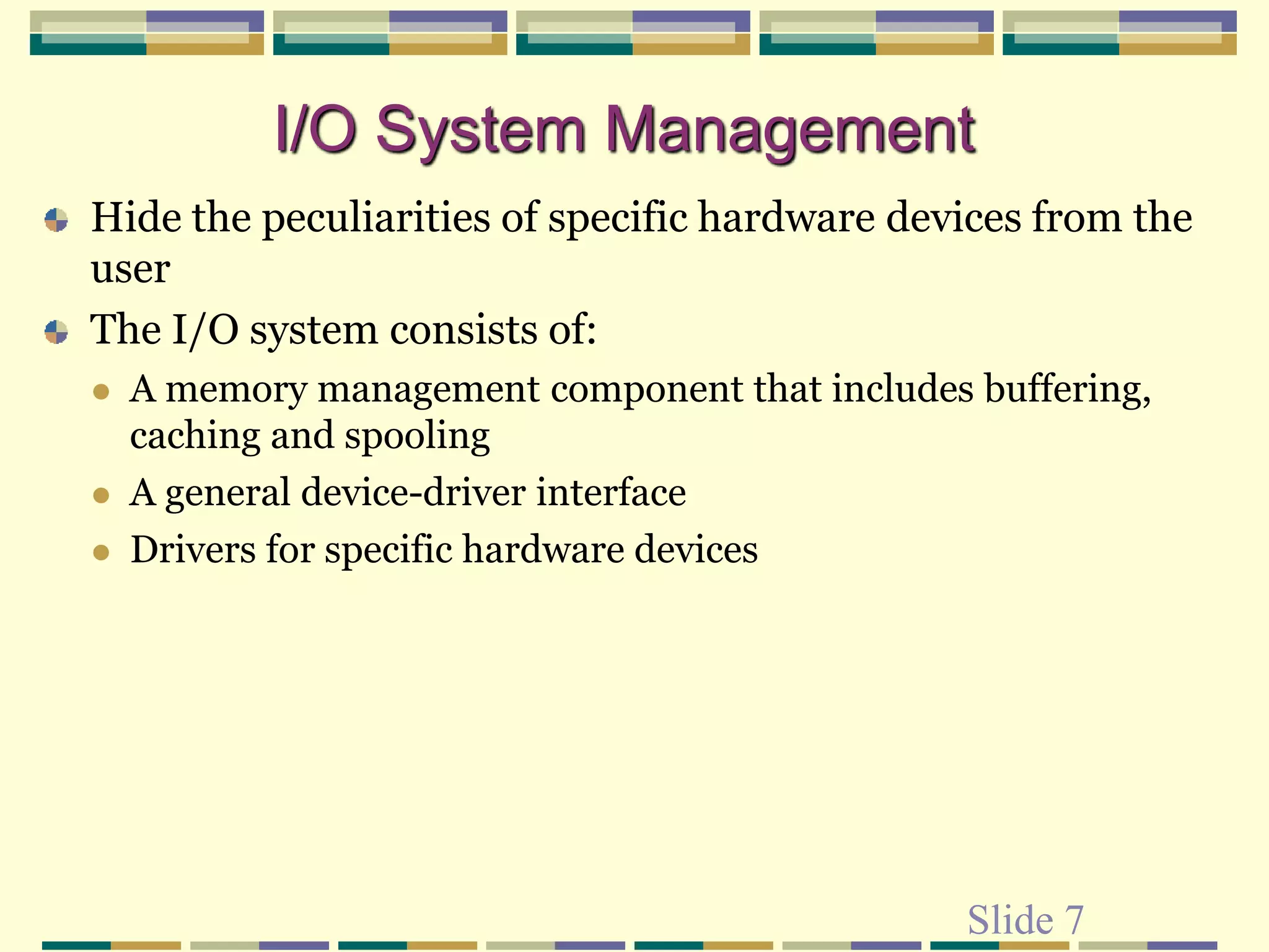 Ch2 system structure | PPT | Operating Systems | Computer Software and Applications