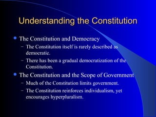 Ch 2 the constitution | PPT