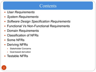 Ch 2 types of reqirement | PPT