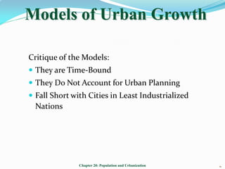 Population & Urbanization | PDF | Geography | Science