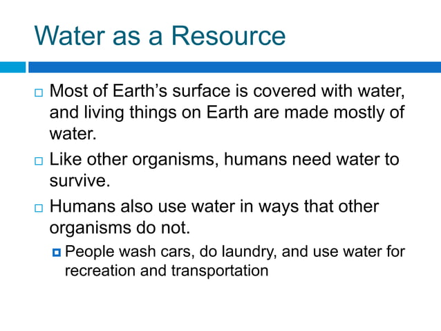 Chapter 20.3: Impacts on Water | PPT