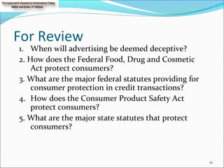 consumer protection | PPT