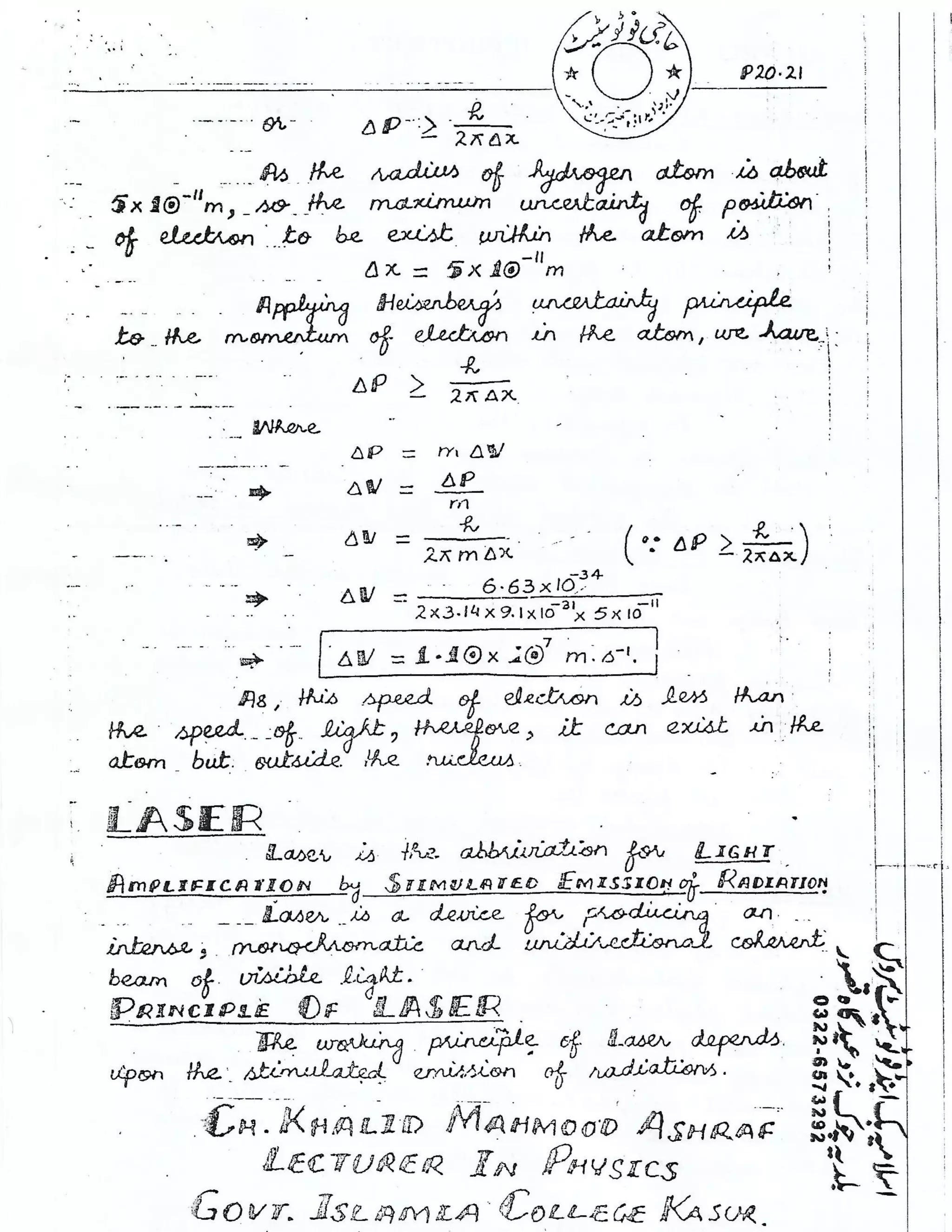 Atomic Spectra (PDF) | PDF