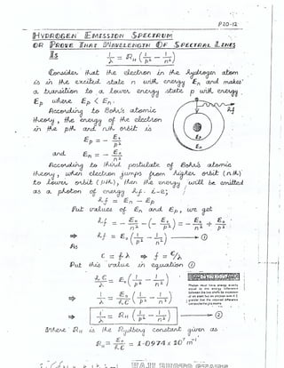 Atomic Spectra (PDF) | PDF