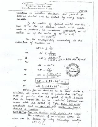 Atomic Spectra Pdf Pdf