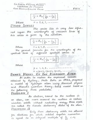 Atomic Spectra Pdf Pdf