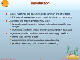 20. Parallel Databases in DBMS | PPT